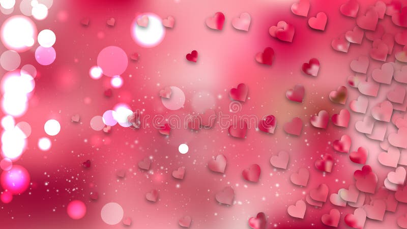 Pink February Background stock vector. Illustration of lovely - 162744165