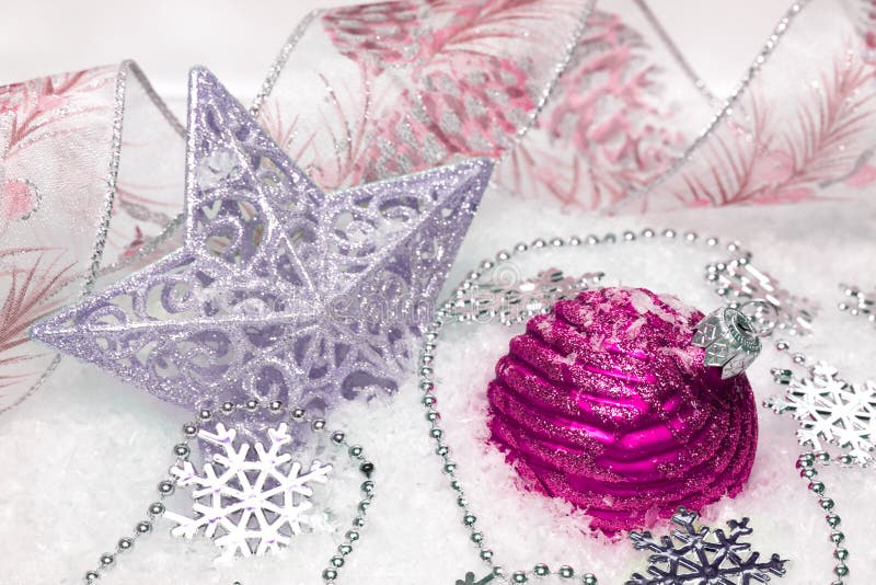 Pink festive decoration stock image. Image of celebrating - 7696487