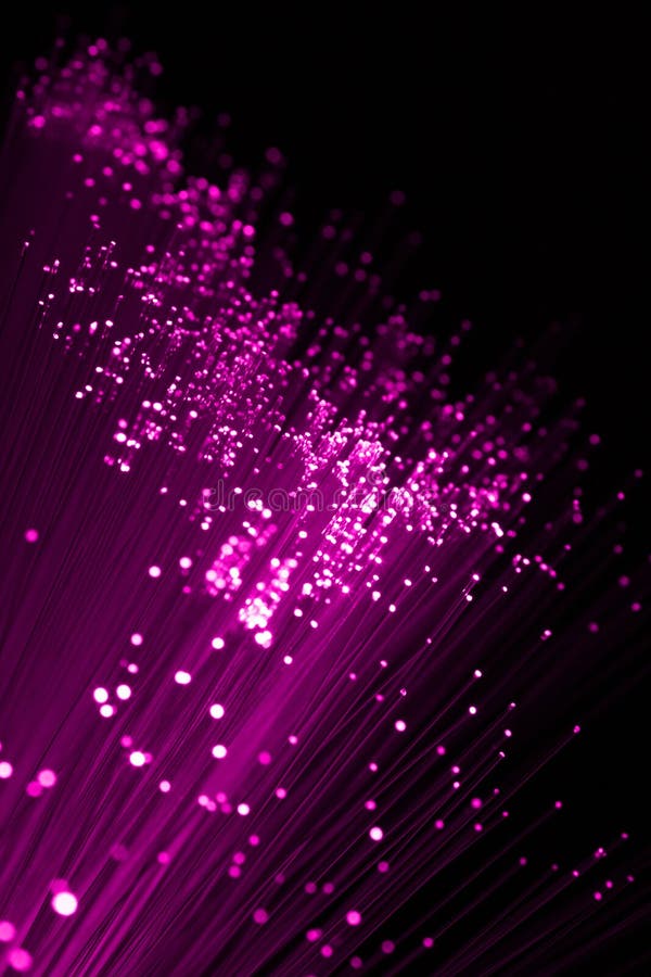 Pink Fiber stock photo. Image of cable, information, transatlantic ...