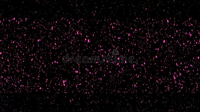 Firefly Snow Blasting Across an Empty Road, Street Reflectors Barely ...