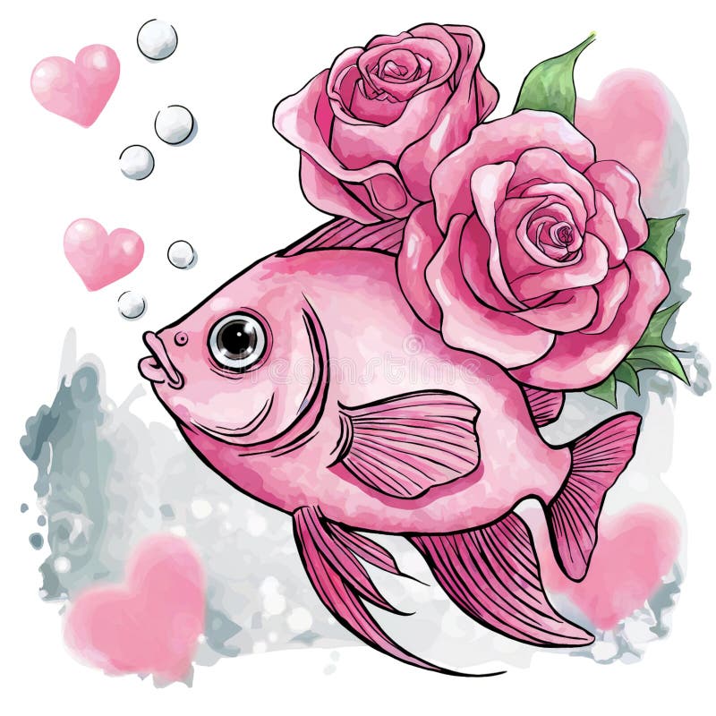 Roses Swims Stock Illustrations – 14 Roses Swims Stock Illustrations ...