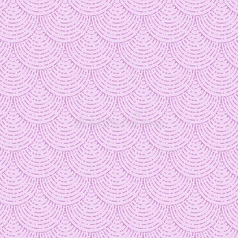 Pink Fish Scale Geometrical Vector Pattern Stock Vector - Illustration ...