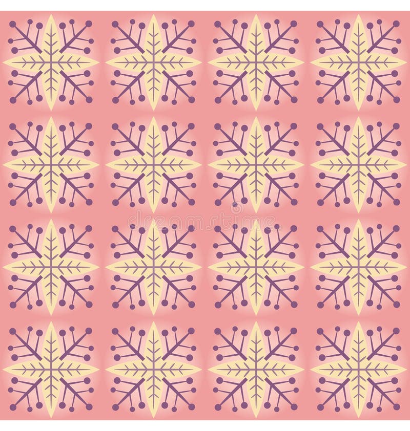 Pink Flake Pattern stock vector. Illustration of pattern - 14443478
