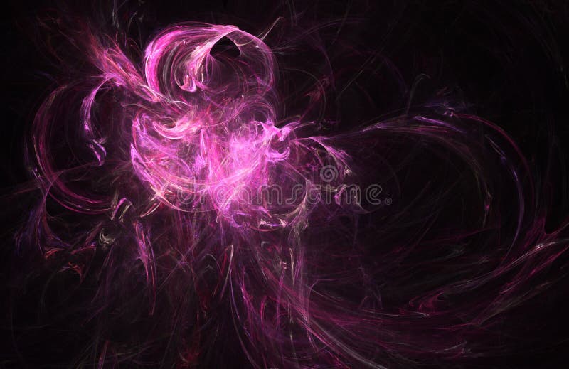 Pink flames stock illustration. Illustration of explosion - 1814324