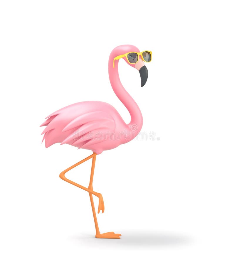 Flamingo Sunglasses Stock Illustrations 3 097 Flamingo Sunglasses