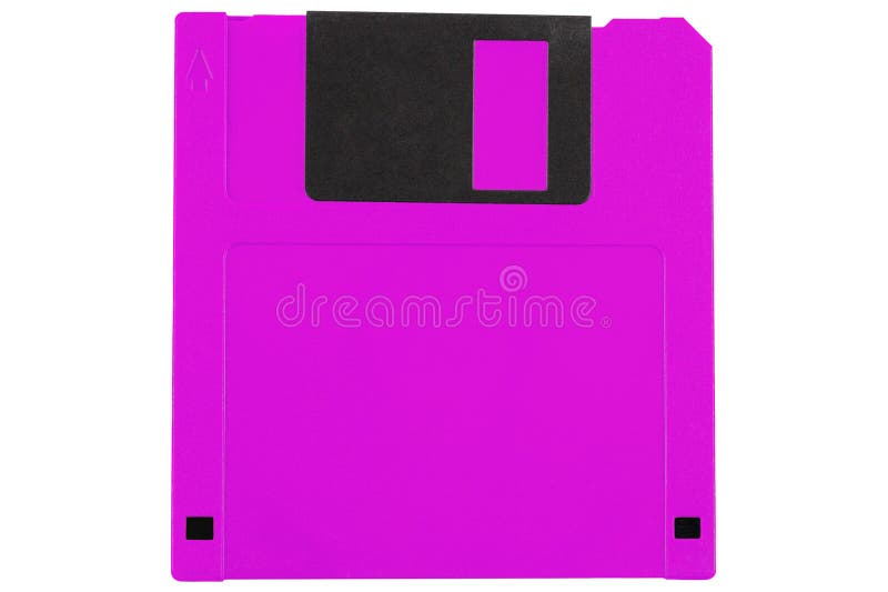 Pink Floppy Diskettes in Stack Stock Photo - Image of business ...