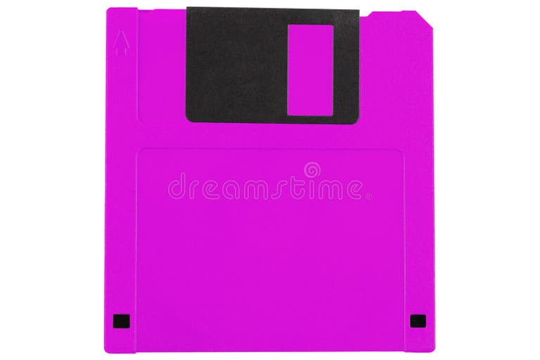 Pink Floppy Diskettes in Stack Stock Photo - Image of business ...