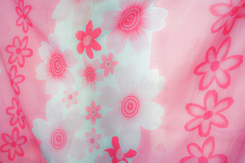 Pink Floral Bed Linen Texture Stock Photo - Image of bedroom, linen ...