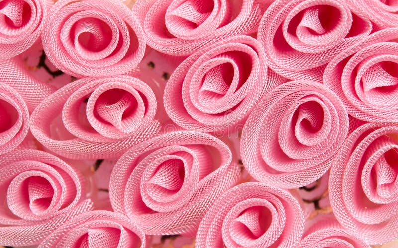 Pink floral decoration stock photo. Image of material - 22834324