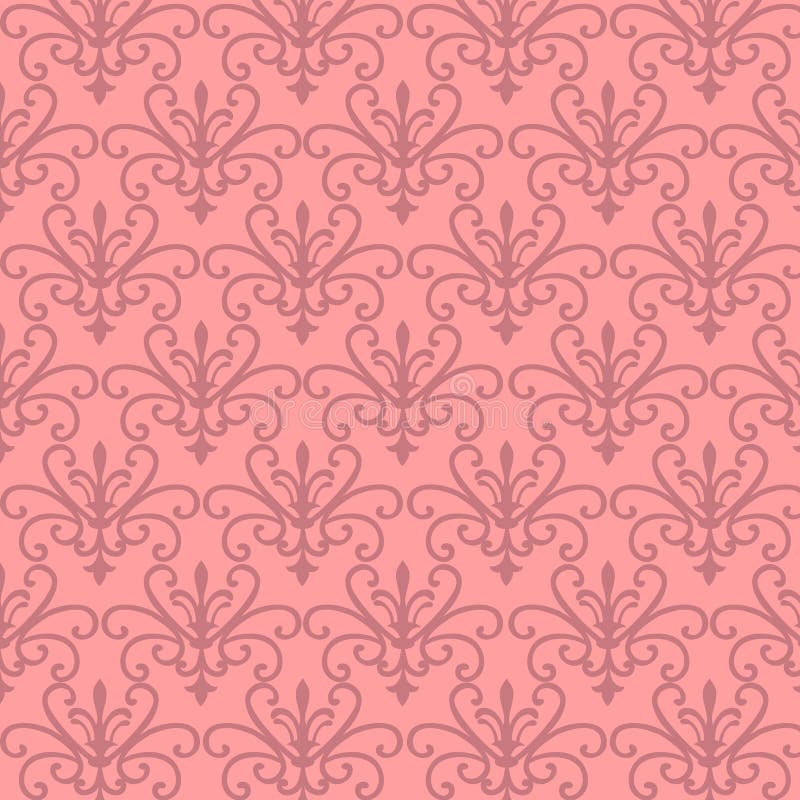 Pink Floral Patterns stock illustration. Illustration of four - 9141544