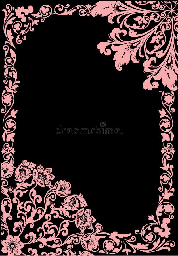 Black Pink Frame Stock Illustrations – 48,155 Black Pink Frame Stock ...