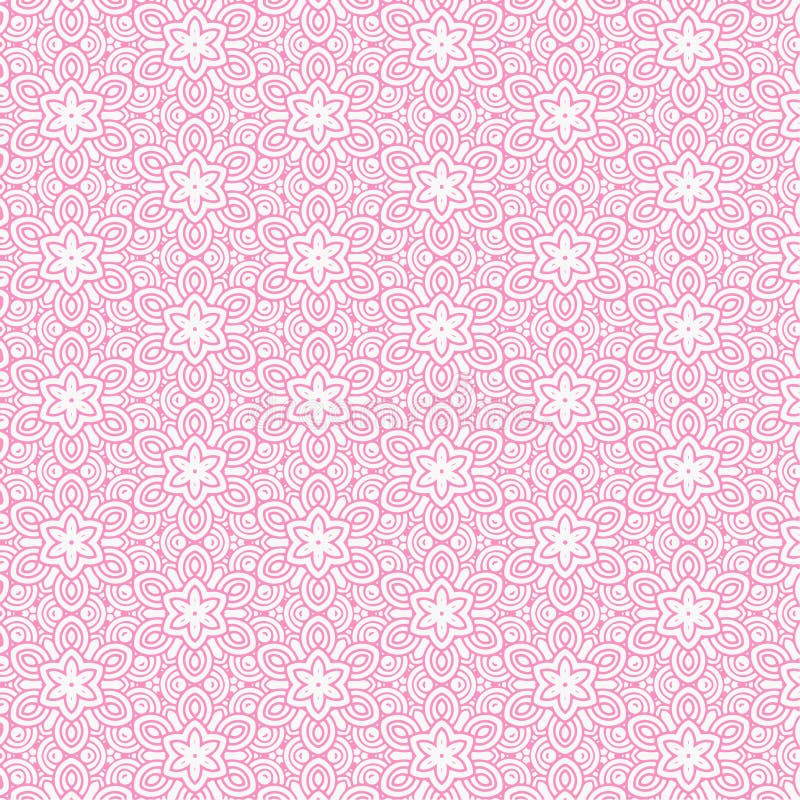 Pink Pattern Geometric Background Vector Design Illustration Stock ...