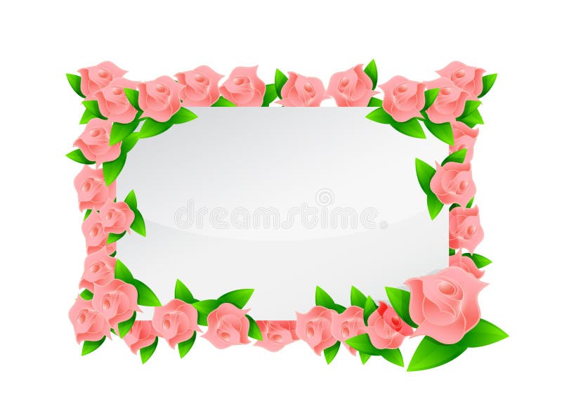 No Flowers Illustration Design Stock Illustration - Illustration of ...