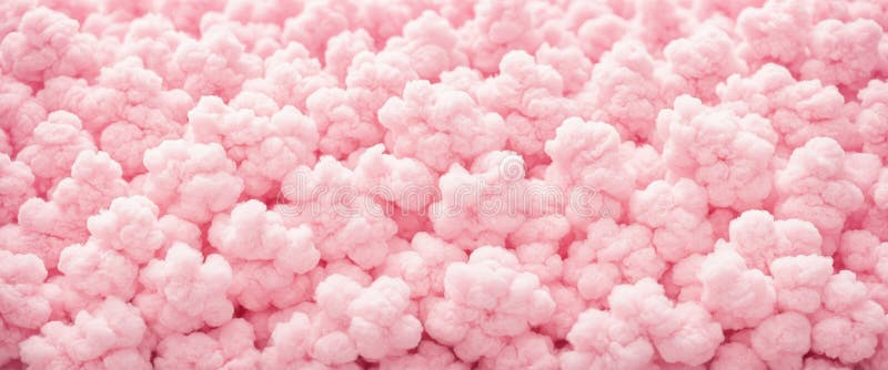 Pink Fluffy Cotton Candy Texture Stock Illustration - Illustration of ...