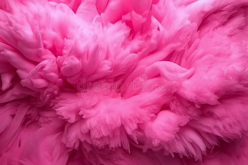 A Pink Fluffy Fabric that is Made by the Company of the Company Stock ...