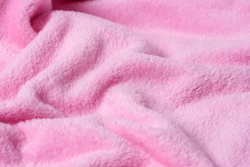 Pink Fluffy Plaid, Textile Background Stock Photo - Image of fiber ...