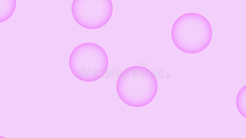 Pink Flying Bubbles Dance Across a Light Pink Backdrop Stock ...