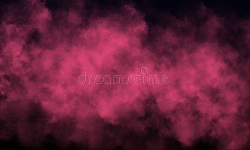 Pink Fog or Smoke on Dark Space Background Stock Image - Image of show ...