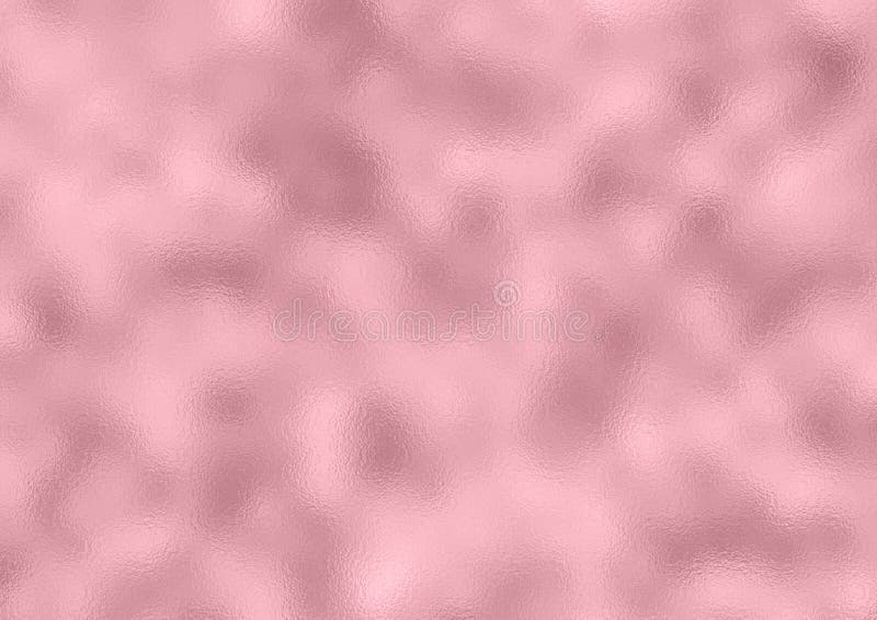 Pink Foil Background, Rose Gold Metal Stock Photo - Image of background ...