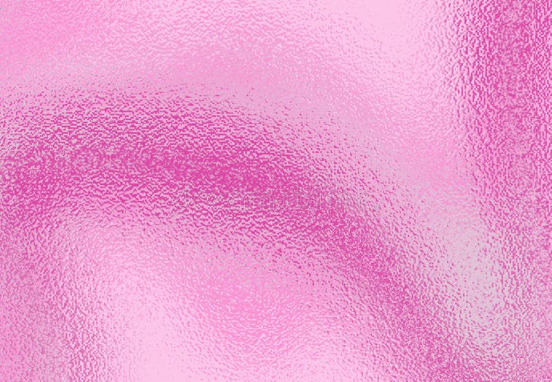 Pink Foil Texture with Crumpled and Shiny Metallic Surface Stock Image ...
