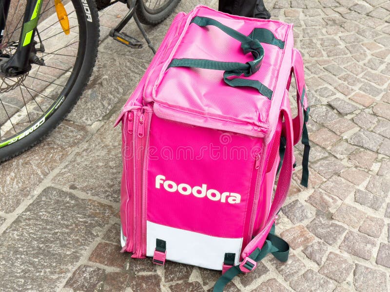 Foodora Food Delivery in Amsterdam Editorial Photo - Image of travel ...