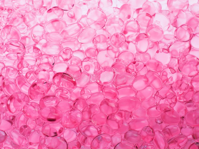 Pink fragrance gel spheres stock image. Image of round - 8536359