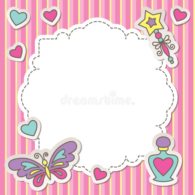 Pink Child Frame Stock Illustrations – 13,293 Pink Child Frame Stock ...