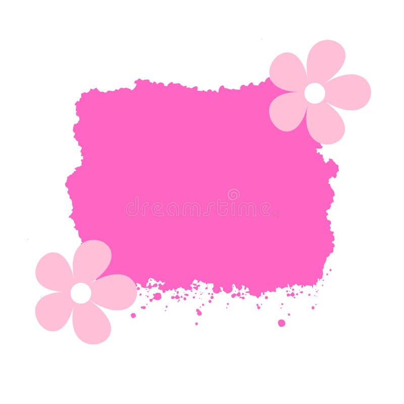 Pink frame design stock illustration. Illustration of circle - 261036110