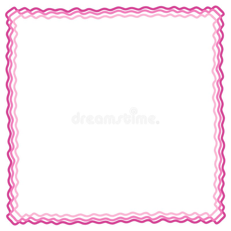 Outline Box Border Pink Stock Illustrations – 294 Outline Box Border ...