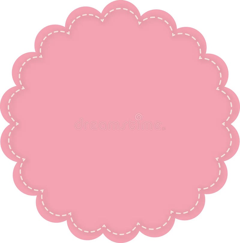 Pink Frame in Vintage Vector Illustration. EPS10 Stock Vector ...