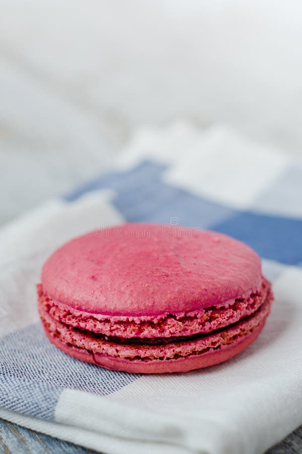 Pink french macaron stock image. Image of food, dessert - 29205513