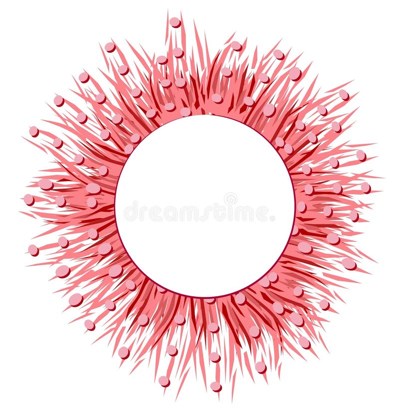 Pink Frilly Feather Boa Logo Stock Image - Image of banner, decorative ...