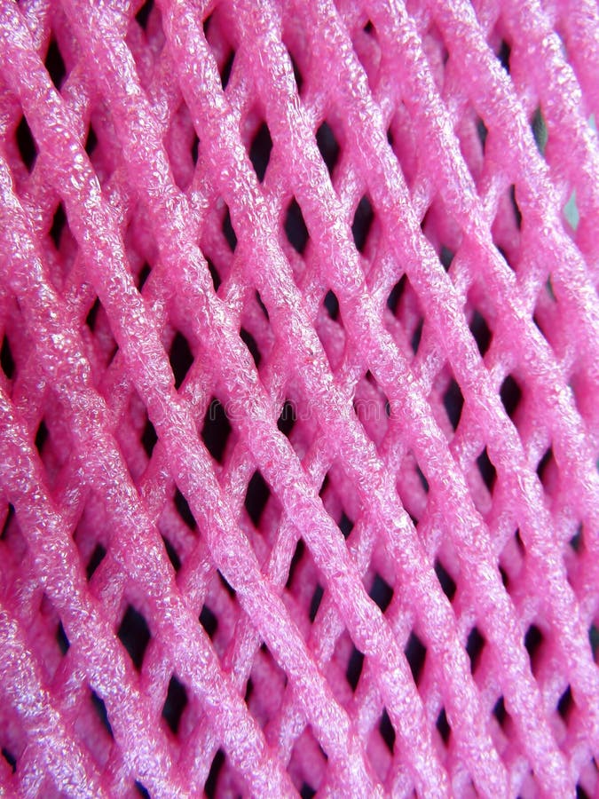 Pink Fruit Mesh Foam Sleeve Background Stock Image - Image of ...