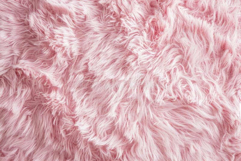 Pink Fur Background Texture Creating Soft and Fluffy Pattern Stock ...