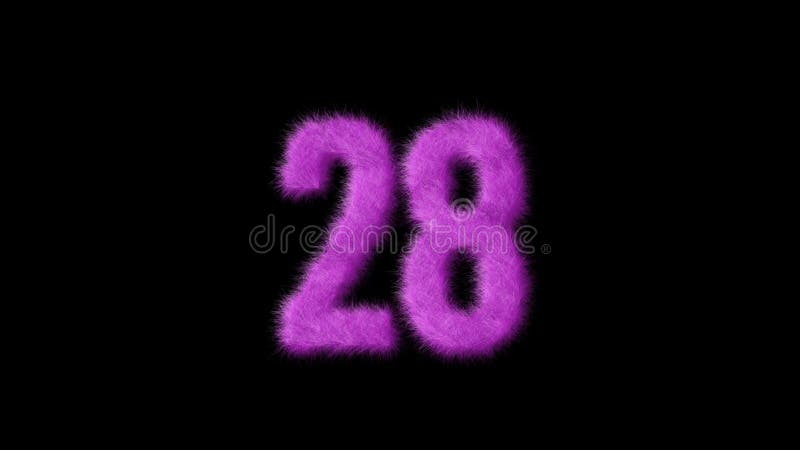 Pink Furry Number 18 with Alpha Channel, Furry Number, Barbie Stock ...