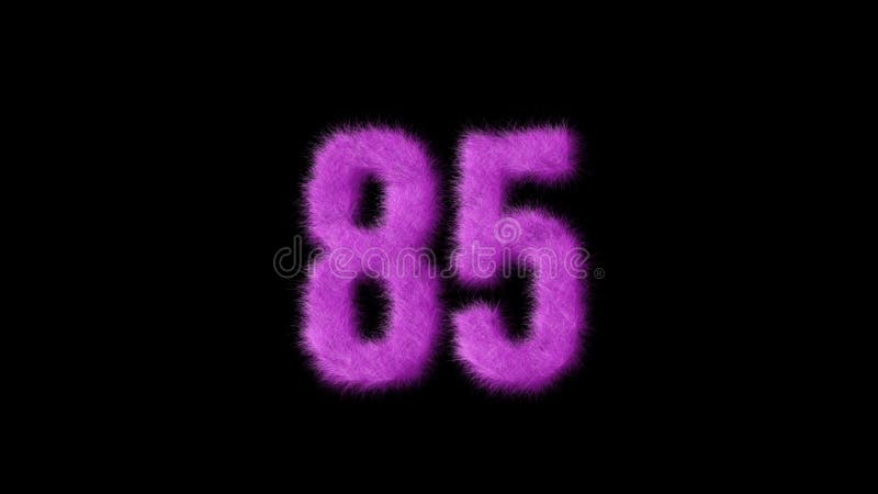 Pink Furry Number 36 with Alpha Channel, Furry Number, Barbie Stock ...