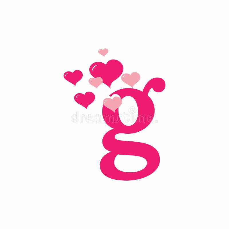 Letter G Valentine Letter Stock Illustrations – 135 Letter G Valentine ...