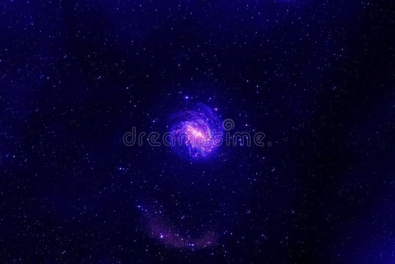 A Pink Galaxy in Deep Space. Elements of this Image Were Furnished by ...