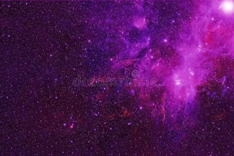 A Pink Galaxy in Deep Space. Elements of this Image Were Furnished by ...