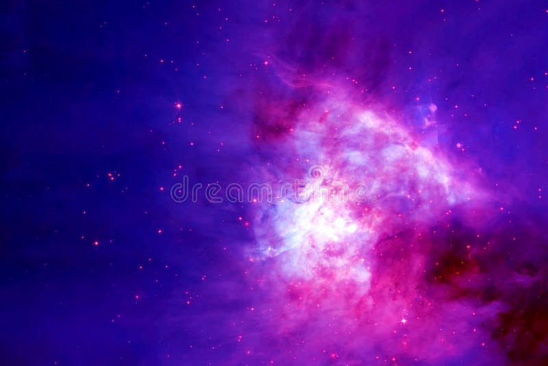 A Pink Galaxy in Deep Space. Elements of this Image Were Furnished by ...
