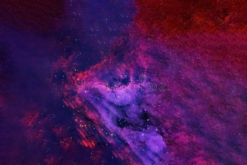 A Pink Galaxy in Deep Space. Elements of this Image Were Furnished by ...