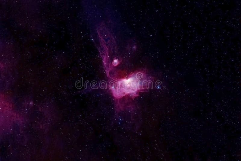 A Pink Galaxy in Deep Space. Elements of this Image Were Furnished by ...