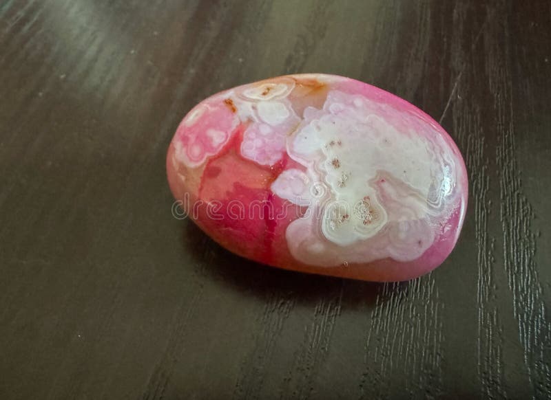 Pink Gemstone Mineral Stone Stock Photo - Image of decoration ...