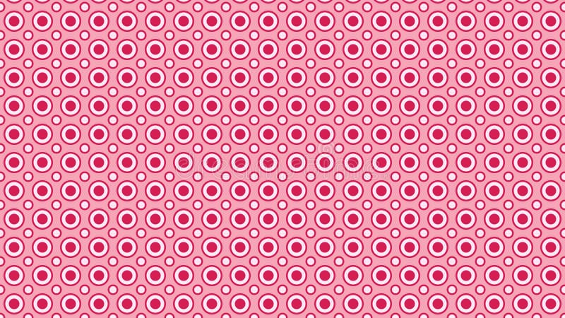 Pink Geometric Circle Pattern Background Vector Graphic Stock Vector ...