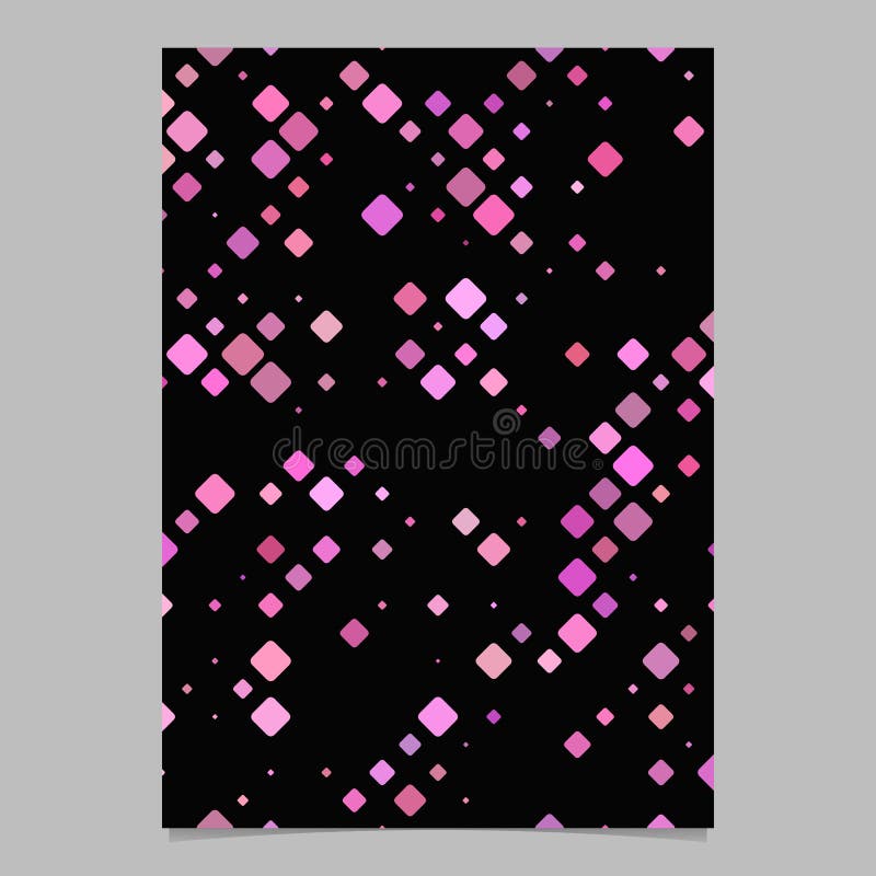 Pink Geometric Diagonal Square Mosaic Pattern Page Background Stock ...