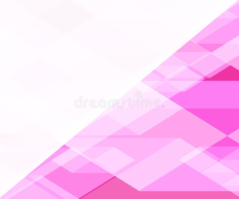 Pink Geometric Shape Abstract Background Vector Design for Business ...