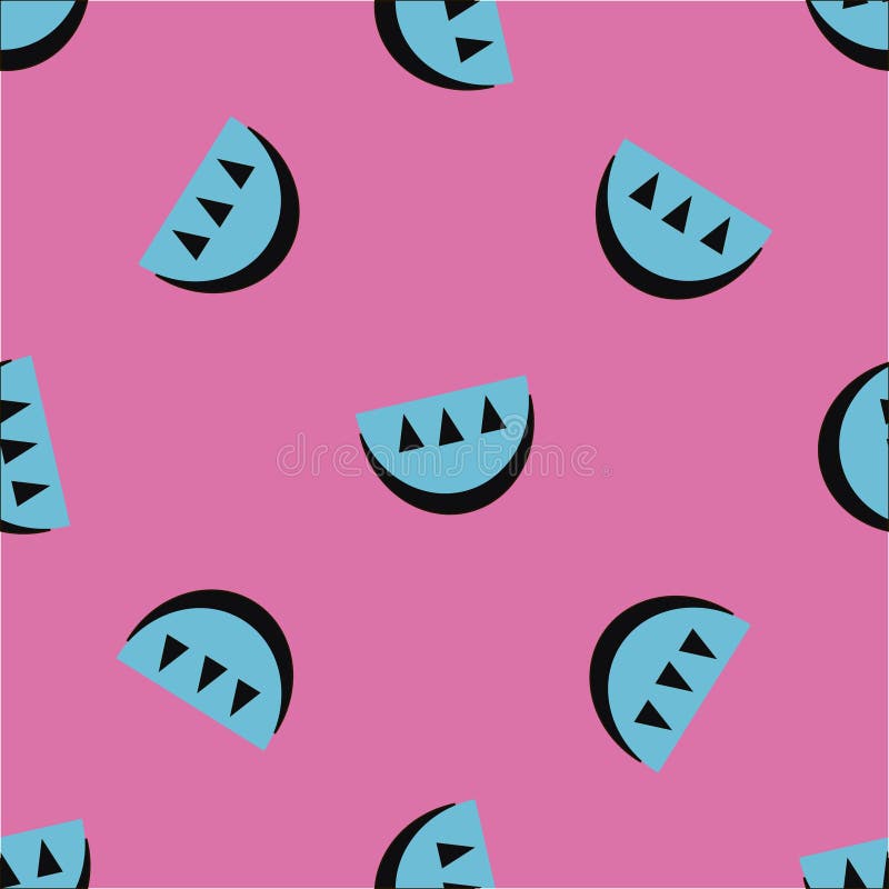 Pink Geometric Vector Pattern Stock Vector - Illustration of blue ...