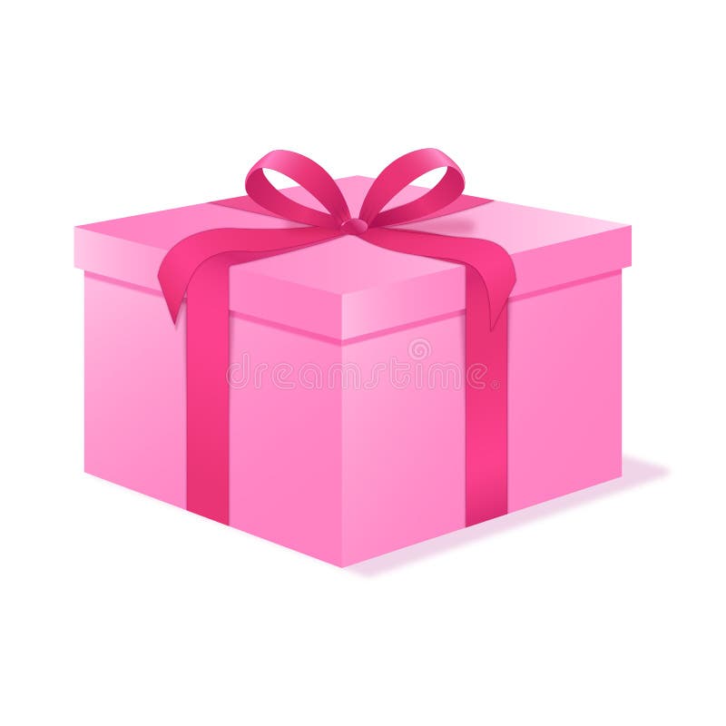 Nice Pink Ribbon Box Stock Illustrations – 109 Nice Pink Ribbon Box ...
