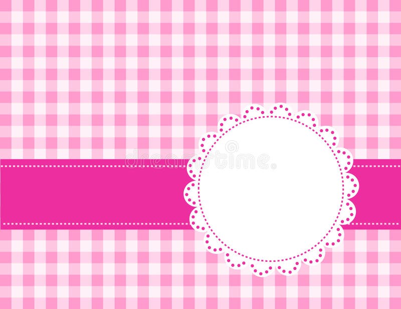 Pink Gingham Background Stock Illustrations – 14,169 Pink Gingham ...