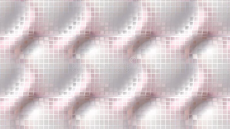 Pink Glass Tiles and Soft Waves Stock Image - Image of gradient, tiles ...